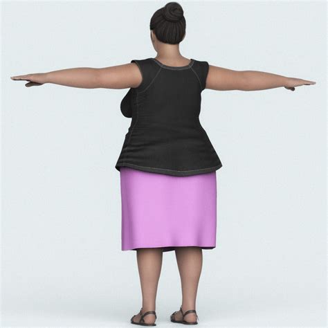 Artstation Japanese Asian Fat Woman Resources