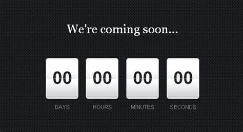 15 Awesome Jquery Countdown Timers