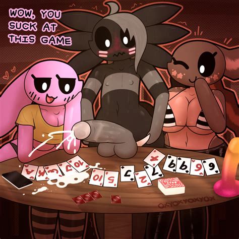 Rule 34 1boy 1femboy 2girls Anthro Axolotl Blush Bunny Girl Cinnamon