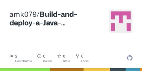Github Amk079build And Deploy A Java Springboot Microservice