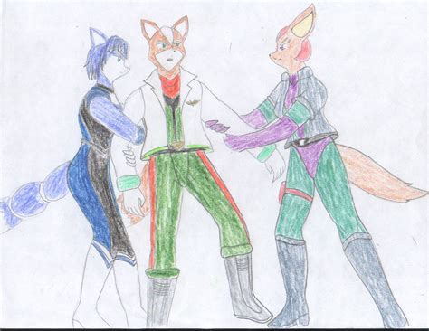 Krystal Vs Fara Phoenix By Foxbluereaver On Deviantart