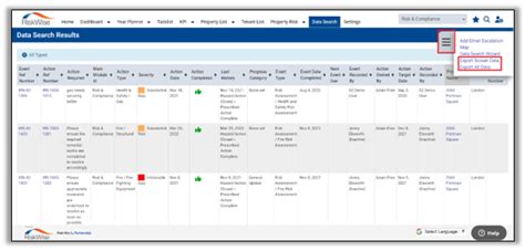 How Can I Export Data Into Microsoft Excel Riskwise Software Support