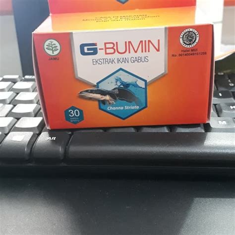 Sar G Bumin Cork Fish Extract 30 ALBUMIN Capsule Shopee Malaysia