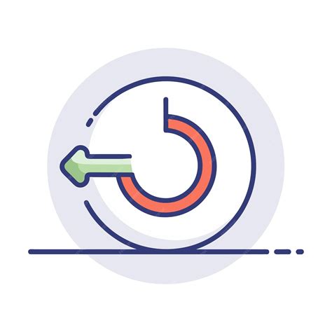 Premium Vector System Refresh Line Vector Illustration On White