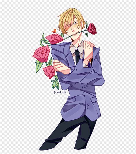 Ouran Highschool Host Club Haruhi And Tamaki Fan Art