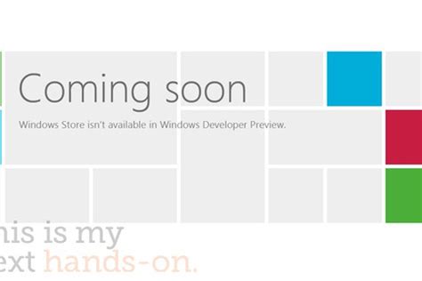 Microsoft Releases Windows 8 Developer Preview Announces Windows Store