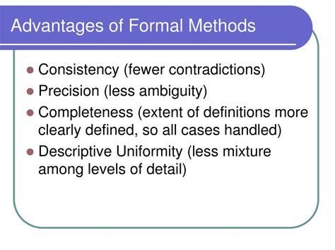 Ppt Formal Methods In Software Engineering Powerpoint Presentation