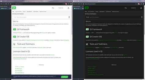 Dark Mode In Qt Webengine Browsers E G Falkon With Qt 5 14 R Kde