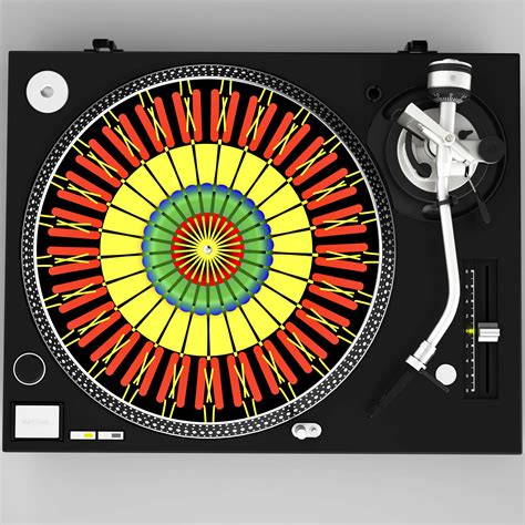 Colorful Turntable Slipmat Vinyl Record Player Mat Etsy