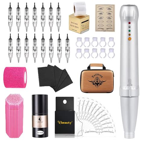Permanent Eyebrow Makeup Corded Tattoo Pen Kit For Eyebrow