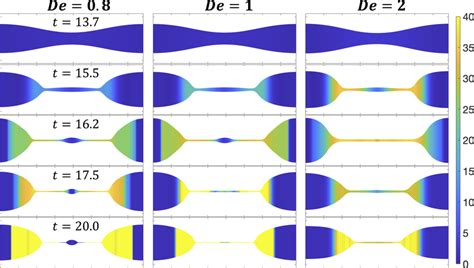 Filament Stretching Evolution Coupled With Microstructure Evolution In Download Scientific