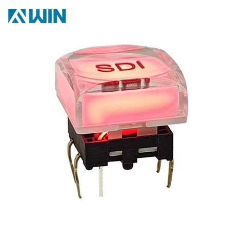 China Customized Illuminated Tact Switch For Matrix Front Panel