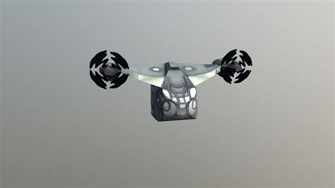 Fallout 4 Vertibird Low Poly 3d Model By Austindarkwolf [06f3618