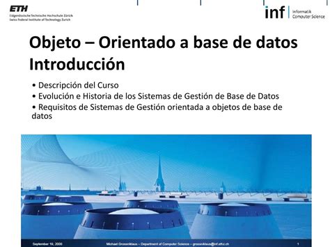 Ppt Objeto Orientado A Base De Datos Introducción Powerpoint