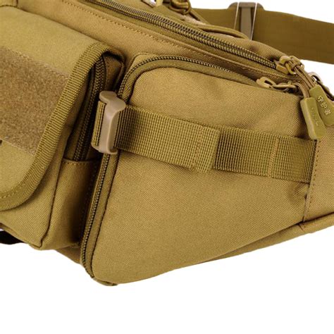 Nylon Large Waist Fanny Pack Outdoor Camping Hiking Sports Hip Bum Belt