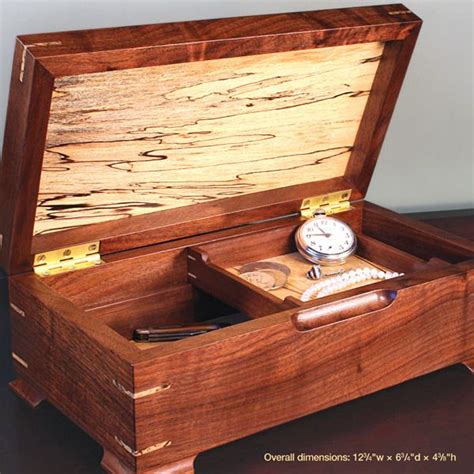 A Gem Of A Jewelry Box Woodworking Plan By Woodcraft Magazine Jewelry