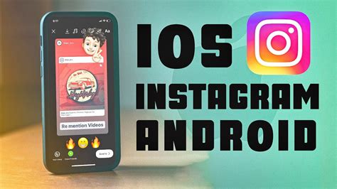 Ios Instagram For Android 🍎 Youtube
