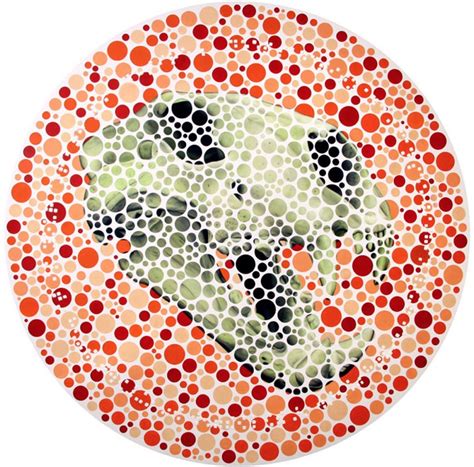 Thought Provoking Color Bind Artwork