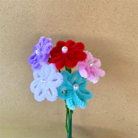 Jual Bunga Kawat Bulu Mini Daisy Pertangkai Shopee Indonesia