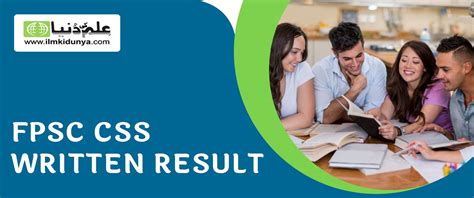 Css Written Test Result 2025 Fpsc Css Result 2025 Online Pdf