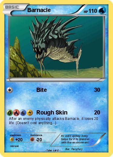 Pokémon Barnacle 15 15 Bite My Pokemon Card