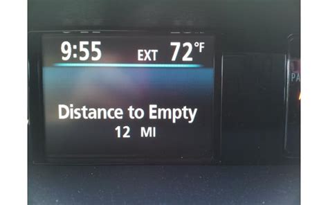 Distance To Empty 101qs