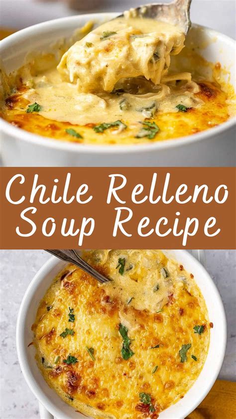 Chile Relleno Soup Recipe Recipe Mexican Soup Recipes Stuffed