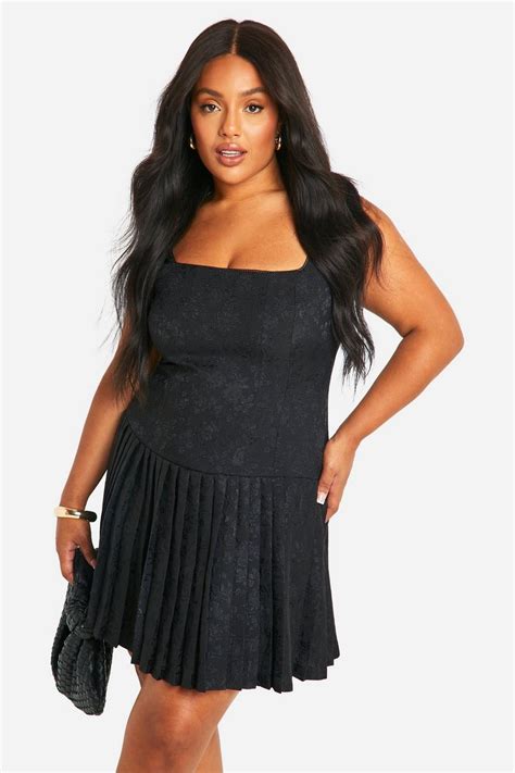 Plus Satin Ruched Ruffle Hem Dress Boohoo Usa