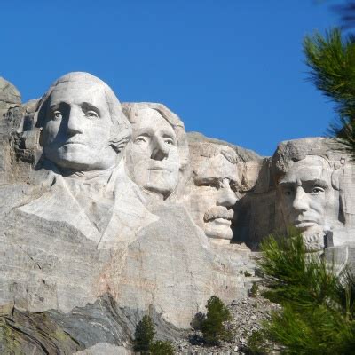 美国拉什莫尔山国家纪念公园建筑头像图片 爱头像