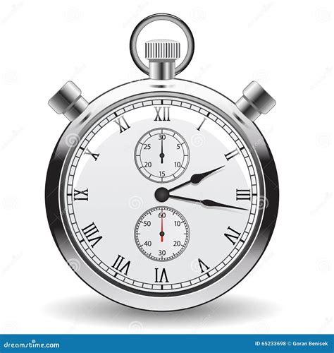 Stopwatch Stock Vector Illustration Of Four Design