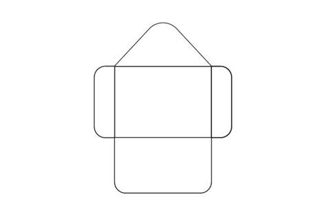 Envelope Template Svg Cut File By Creative Fabrica Crafts · Creative