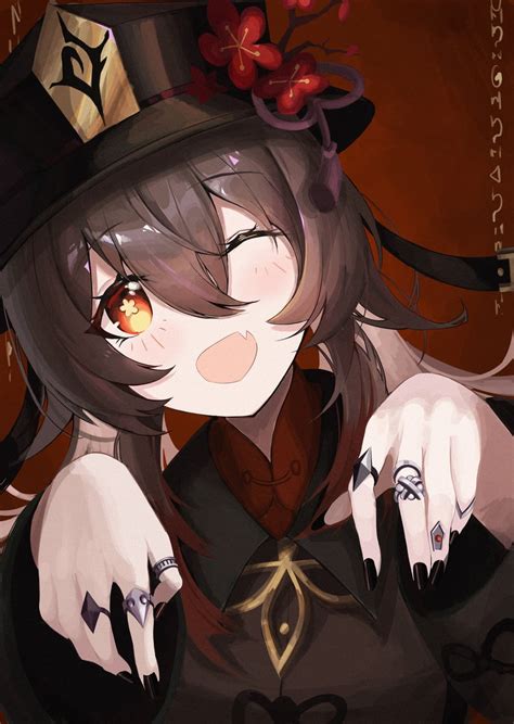 Hu Tao Genshin Impact Drawn By Buza Danbooru