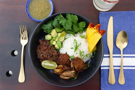 Authentic Mexican Pork Carnitas Bowl Cakes And Coriander