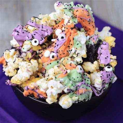 Halloween Popcorn Cook Clean Repeat
