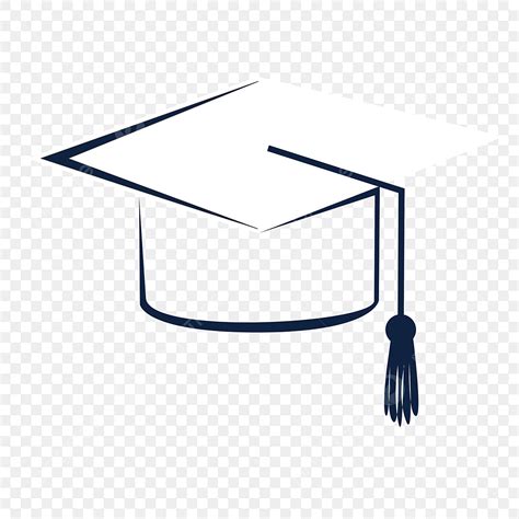 سعيد قبعة التخرج رمز الخط تخرج مدرسة جامعة Png والمتجهات للتحميل مجانا