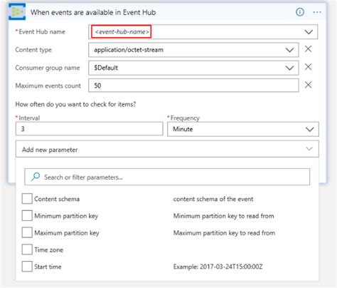 Azure Logic App With Trigger From Event Hubs But Not Triggered When