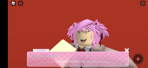 Epik Jojo Reference Natsuki Something I Got From A Ddlc Roblox Game Uwu R Ddlc