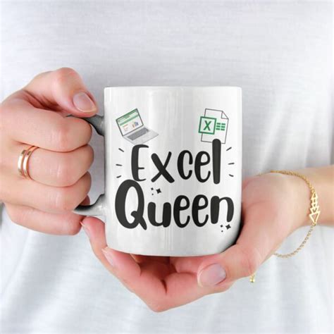 Excel Queen Spreadsheet Expert Mug I Love Mugs