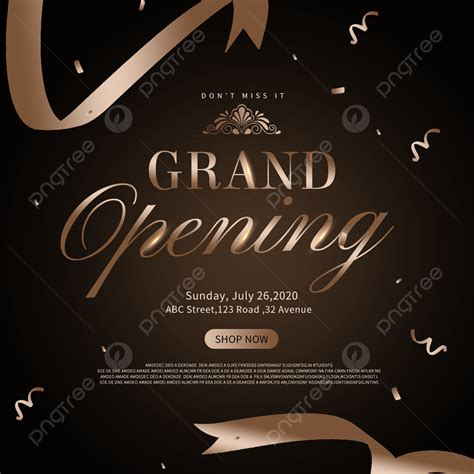 Golden Texture Opening Pop Up Window Template Download On Pngtree