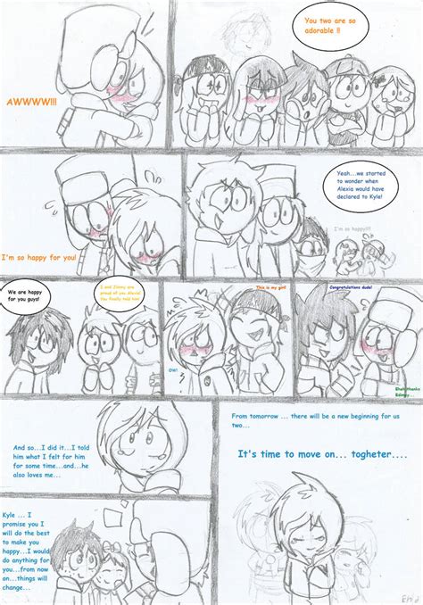 Kyles Birthday Comic Page Finale South Park By Xxkitshimexx On