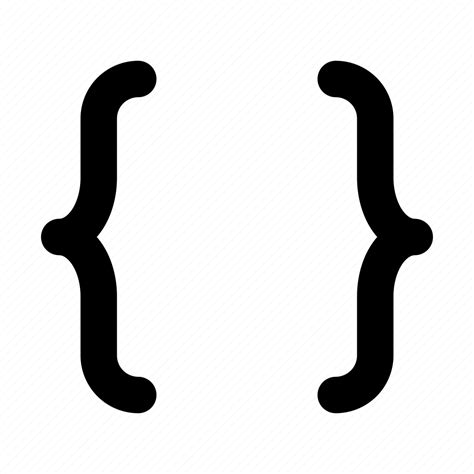 Braces Icon Download On Iconfinder On Iconfinder