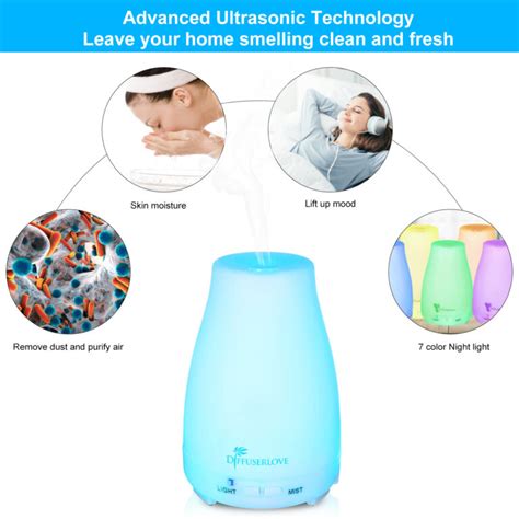 Diffuserlove 200ml Essential Oil Diffusers Diffuserlove