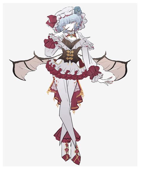 Remilia Scarlet Touhou Drawn By Zenritsu Danbooru