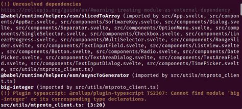 Dependency Hell · Issue 1 · Arma7xsvelte Telekram · Github