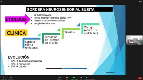 Hipoacusia Súbita Neurosensorial Dr Butrón 17 11 Youtube