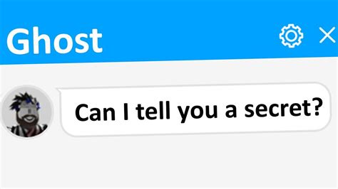 Finding Out Secrets About The Ghost Roblox Youtube