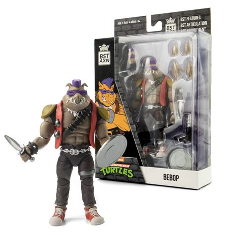 Tortugas Ninja Figura BST AXN Bebop 13 Cm FRIKANIME