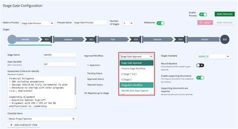 How To Create Stage Gate Approval Workflows Amplify