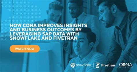 Ray Wagner On Linkedin How Cona Improves Insights And Business Outcomes Snowflake