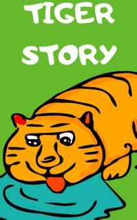 Tiger Book Cover Design Template Postermywall